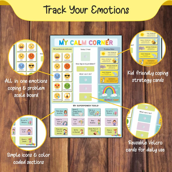 My Calm Corner - Stick Your Feelings. Pick your calm – Popup Kids