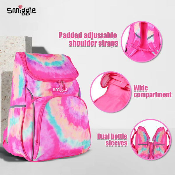 Smiggle Vivid Access Backpack Pink – Popup Kids