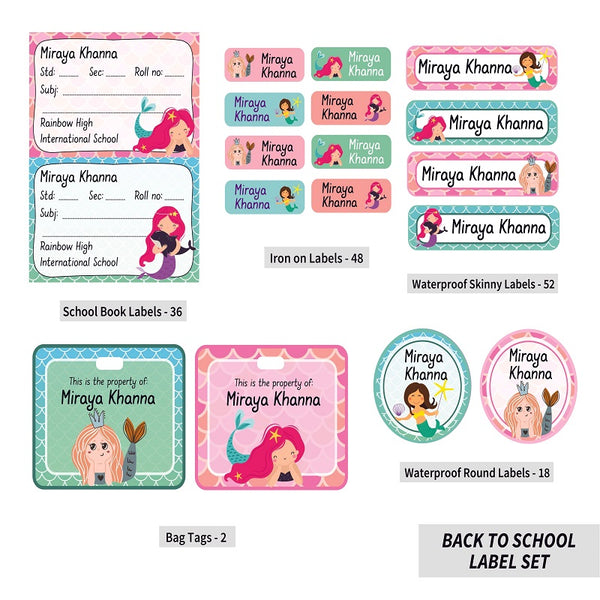 Make Back-to-School Fun with Personalized Back to School Label Sets ...