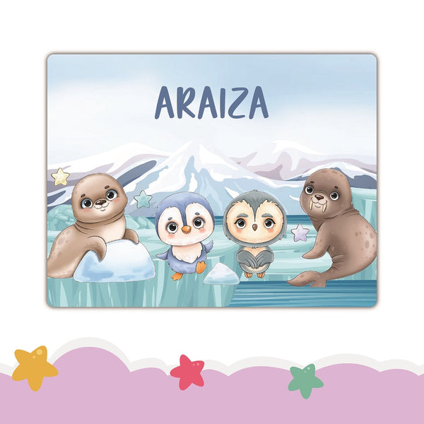 Table Mat - Arctic Animals – Popup Kids
