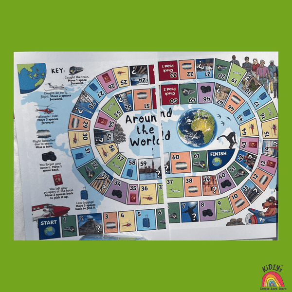 Shop Portable Around the World Travel Game for Kids: Fun and ...