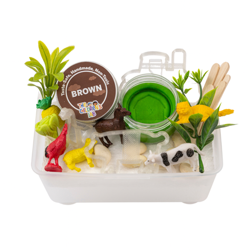 Farm Playdough Kit - Clay DIY Activity Box – Popup Kids