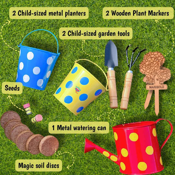 Little Gardeners Kit A Complete Gardening kit for Kids – Popup Kids