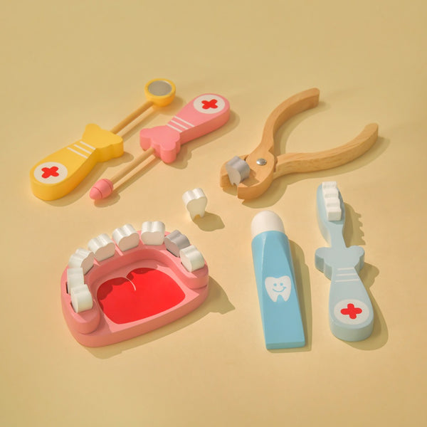 Wooden Happy Teeth – Popup Kids