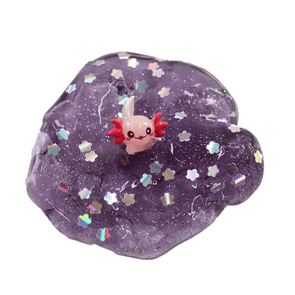Scoobies Squish & Stack Pink & Purple AXO Slime Set, 2 Glittery Slimes ...