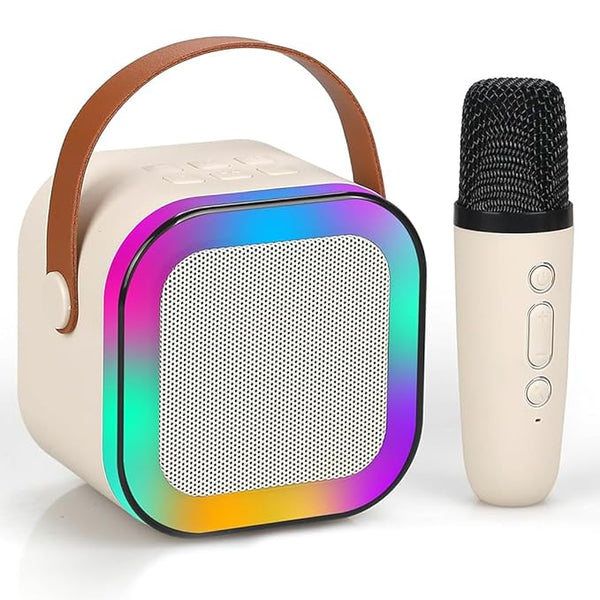 Colorful Mini Wireless Speaker with Karaoke Mic System – Popup Kids