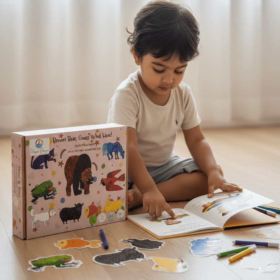 DIY Activity Kit & Adventure Box – Brown Bear – Popup Kids