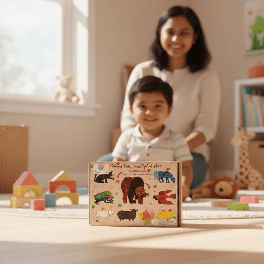 DIY Activity Kit & Adventure Box – Brown Bear – Popup Kids