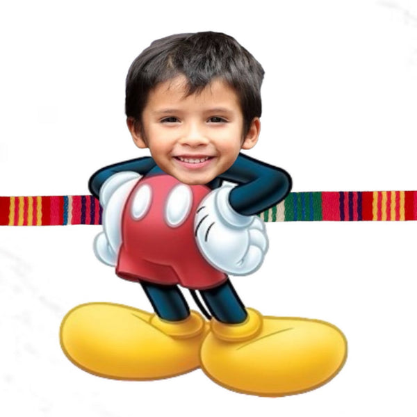 Personalized Character Rakhi - Choose Your Favorite! - Mickey Mouse ...