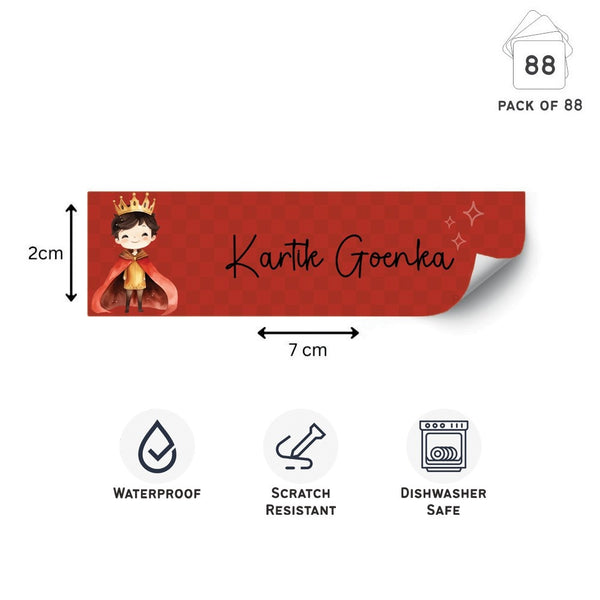 Waterproof Labels - Prince – Popup Kids