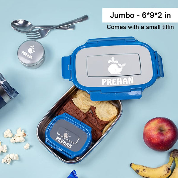 Jumbo Tiffin with Small Tiffin - Yellow – Popup Kids