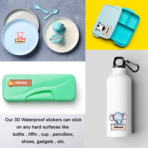 3D Stickers for Hard Surface - Animals – Popup Kids