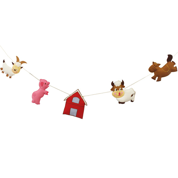Farm Animal Bunting – Popup Kids