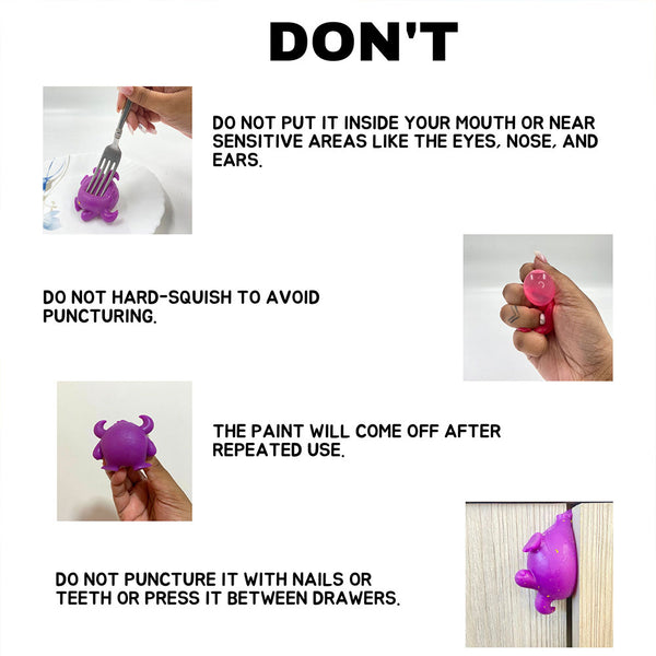 Buy Monster splat squishy toys – Popup Kids